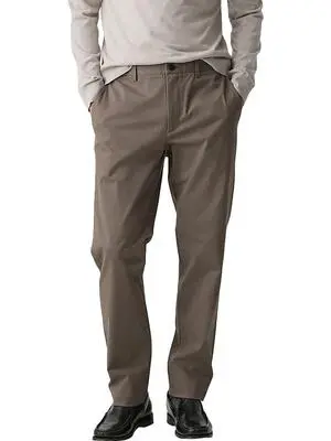 Theory Zaine Pants In Moonsoft Cotton - Morel