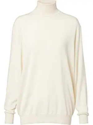 THE ROW Nabari Cashmere Sweater - White