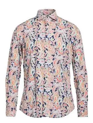 BASTONCINO Shirt Size Cotton - Blue