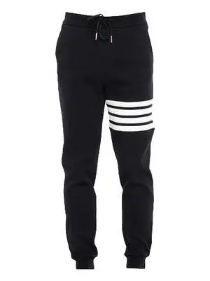 Thom Browne Pants Size Cotton, Elastane - Blue