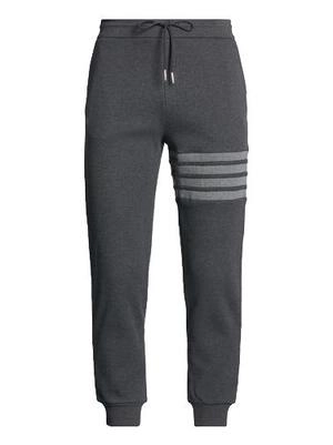 Thom Browne Man Pants Midnight Blue Size 0 Cotton, Elastane Charcoal