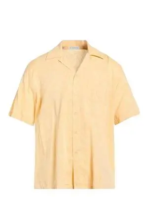 MANUEL RITZ Shirt Size Linen, Cotton - Marigold