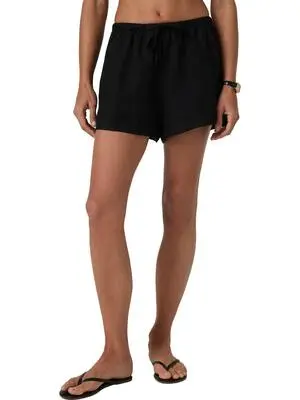 Vuori Trestles Twill Tie Short Black