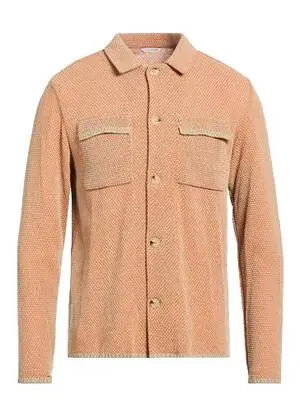 MANUEL RITZ Cardigan With Crochet-knit - Orange