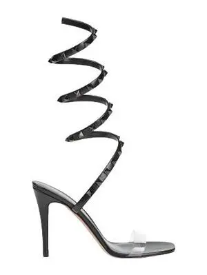 Valentino Garavani Sandals With Studs - Black
