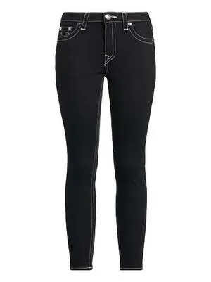 True Religion Skinny Mid-rise Jeans - Black