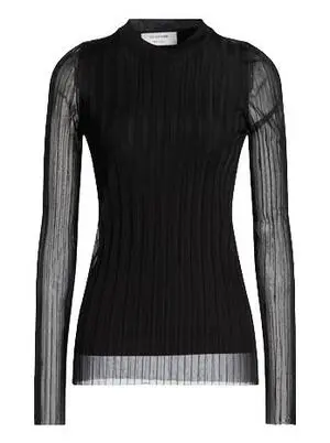 Sportmax Tulle Pleated Top - Black
