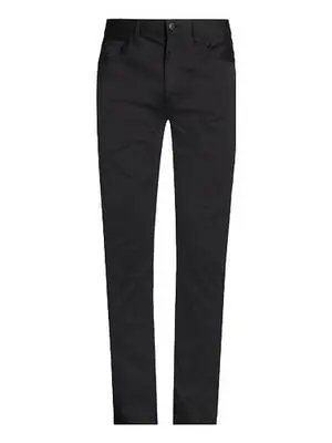 Armani Exchange Tapered Slim-fit Twill Trousers - Black