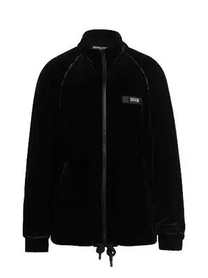 Versace Sweatshirt In Viscose, Polyamide, And Elastane - Black