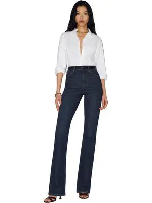 REFORMATION Blair High Rise Bootcut Jeans - Blue