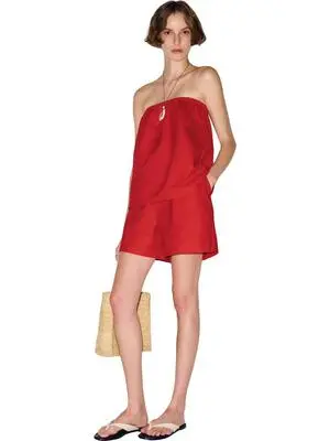 REFORMATION Lola Two Piece - Red