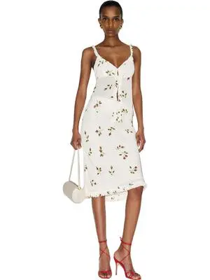 REFORMATION Cori Top - Ivory