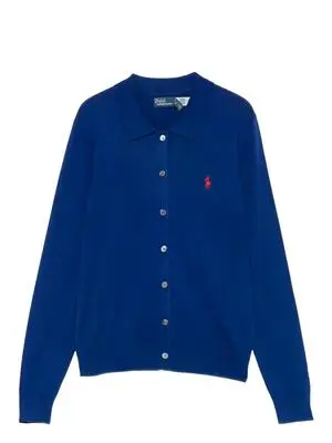 Polo Ralph Lauren Buttoned Cardigan Blue