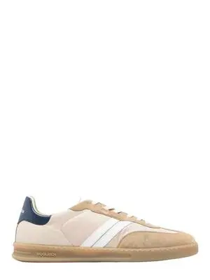 Woolrich Tennis Stripe Panelled Sneakers - Neutrals