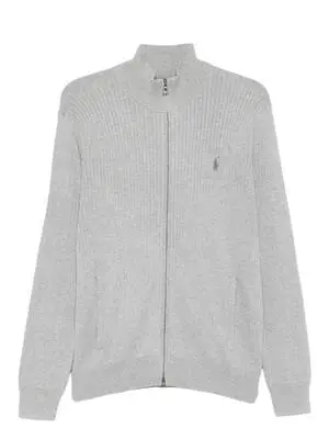 Polo Ralph Lauren Zip-up Cardigan - Grey