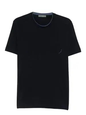 Corneliani Crewneck Pocket T-shirt - Blue