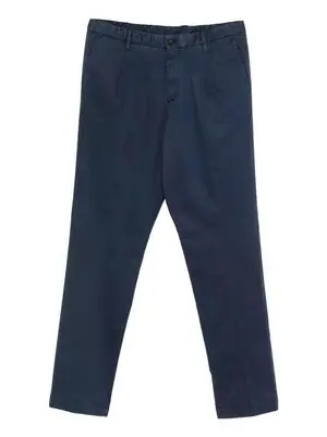 Corneliani Pleated Trousers Blue