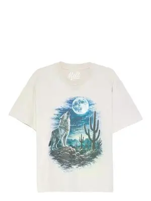 MELT Graphic-print T-shirt Neutrals
