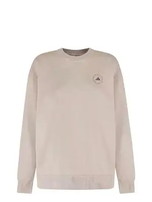 Adidas By Stella McCartney X Stella Mccartney Loose Cotton Sweatshirt - Neutrals