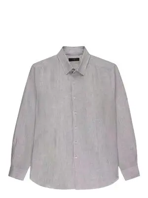 GLANSHIRT Linen Shirt Brown