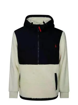 Polo Ralph Lauren Logo Embroidered Hoodie - Blue