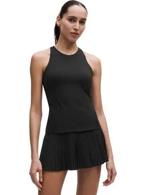 Lululemon Racerback High-neck Tennis Tank Top - Black