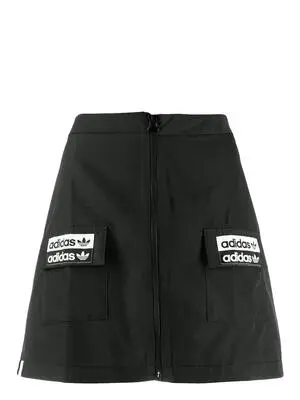Adidas Logo Patch Mini Skirt - Black