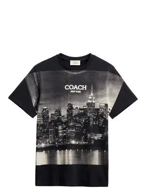 COACH Postcard T-shirt - Black