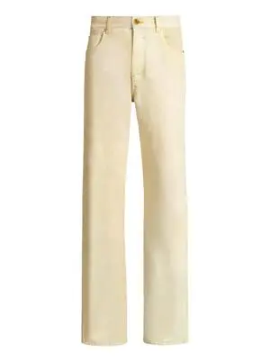 Balmain Five-pocket Straight Leg Jeans - Neutrals