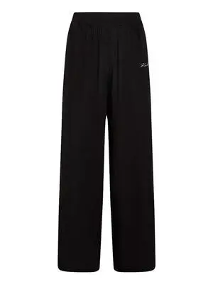 Karl Lagerfeld Logo Detail Track Pants - Black