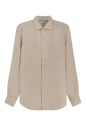 MC2 SAINT BARTH Raphael Linen Shirt - Beige