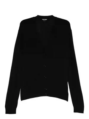TOM FORD Wool Cardigan - Black