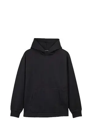 Adidas Y3 Loose Fit Hoodie - Black