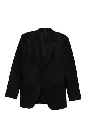 TOM FORD Dyllan Welt-pocket Blazer Black