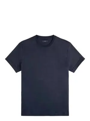 FAY Cotton Jersey T-shirt Blue