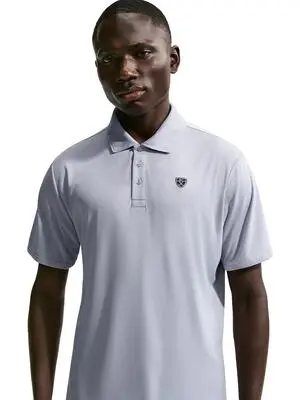 Nike Par Dri-fit Chest Logo Golf Polo - Grey