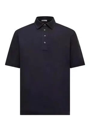 MONCLER Button Short-sleeve Polo Shirt