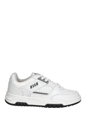 MSGM Logo-detail Sneakers - White
