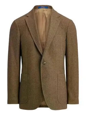 Polo Ralph Lauren Herringbone Patch-pocket Jacket - Brown