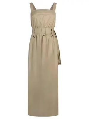 Liu Jo Belted Maxi Dress - Neutrals
