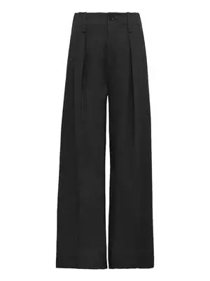 Issey Miyake Pleated Trousers - Black