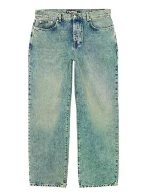IUTER Baggy Denim Trousers - Blue