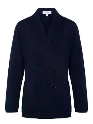 LARDINI Double-breasted Blazer - Blue