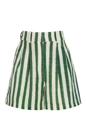 EMPORIO SIRENUSE Beatrice Striped Shorts