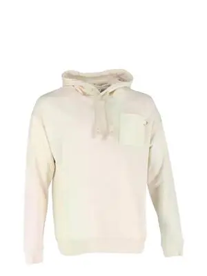 Loewe Anagram Chest-pocket Hoodie - Neutrals