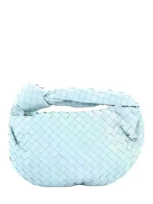 Bottega Veneta Bottega Veneta Jodie Intrecciato Nappa Teen Hobo Bag Blue