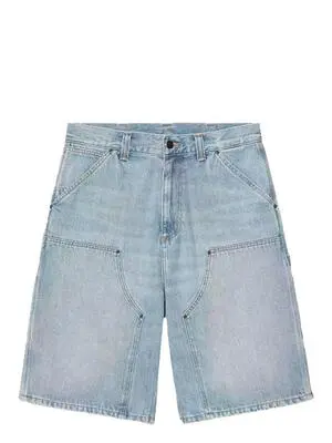Carhartt Work In Progress Og Double Knee Denim Shorts - Blue