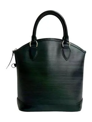 LOUIS VUITTON 2007 Epi Lockit Vertical Handbag Black