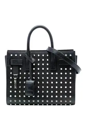 Saint Laurent Nano Sac De Jour Satchel - Black