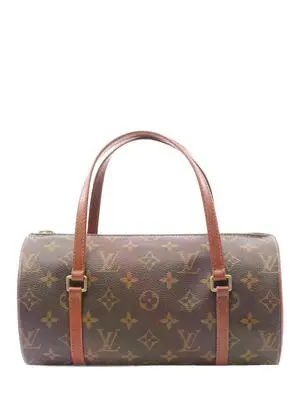 LOUIS VUITTON 1998 Monogram Papillon 26 Handbag - Brown